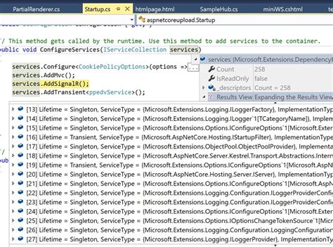 Ppedv Team Blog Addmvc Und Dependency Injection In Aspnet Core