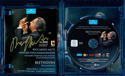 Beethoven Missa Solemnis Limited Edition Signed Riccardo Muti Music