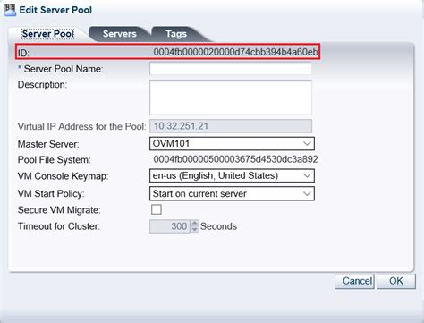 Reclaiming A Repository In A Different Or New Oracle Vm Manager Conclusion Amis Technology Blog