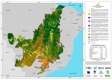 Mapeamento Inédito Mostra Uso E Cobertura Do Cerrado Ecoa