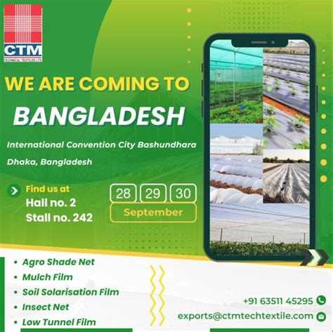 Ctm Agro Textiles On Linkedin Ctm Bangladesh Exhibition
