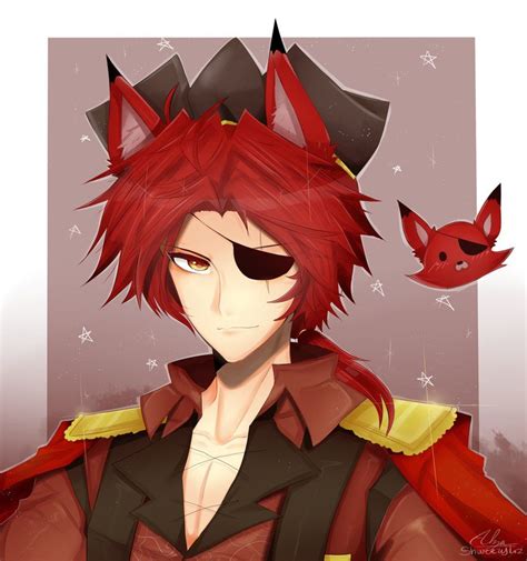 Foxy The Pirate By Shweezyliz On Deviantart Anime Fnaf Fnaf Drawings