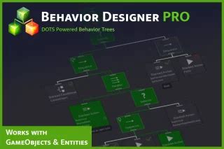 Behavior Designer Pro DOTS Powered Behavior Trees Free Download Unity Asset Free