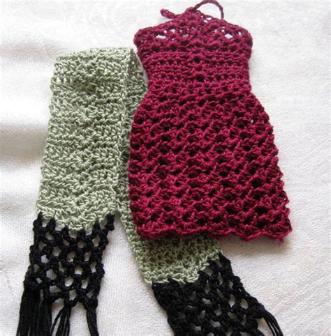 Fashion Doll Crochet Pattern Shell Dress And Fringed Wrap Pdf Download