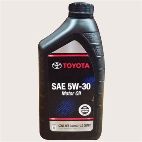 5W-30 Toyota Genuine Motor Oil - Order & Buy