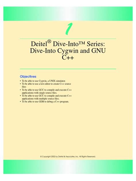 Dive Into Cygwin Gcc Pdf Command Line Interface Computer File