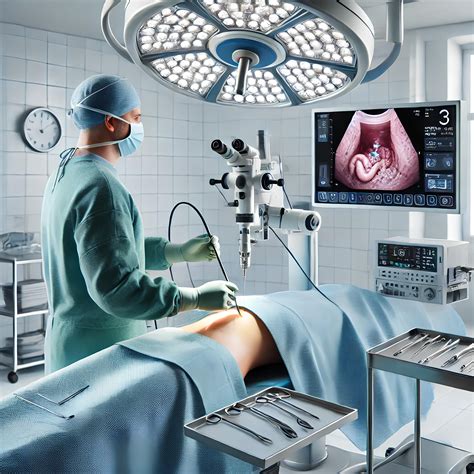 Minimally Invasive Gynecologic Surgery Migs Free Medical Stock Image