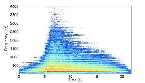 1 Spectrogram For Test Sound X 89 Download Scientific Diagram