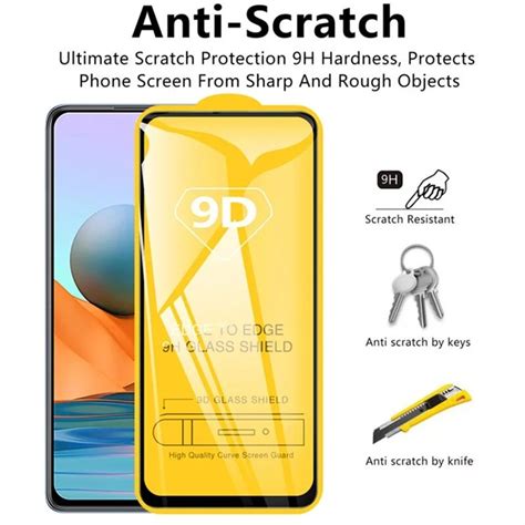 D Tempered Glass Screen Protector Full Cover For Redmi Note Pro Max Ibay