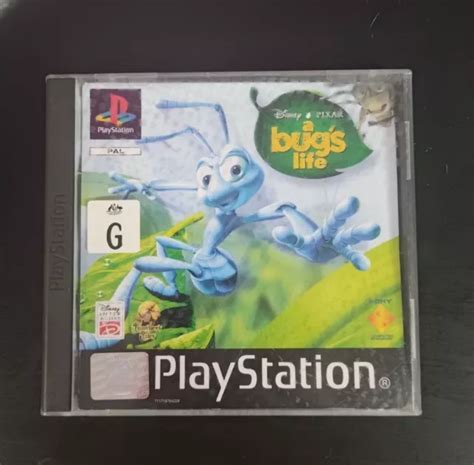 A BUG S LIFE PS1 Game PlayStation 1 PAL Disney Free Domestic