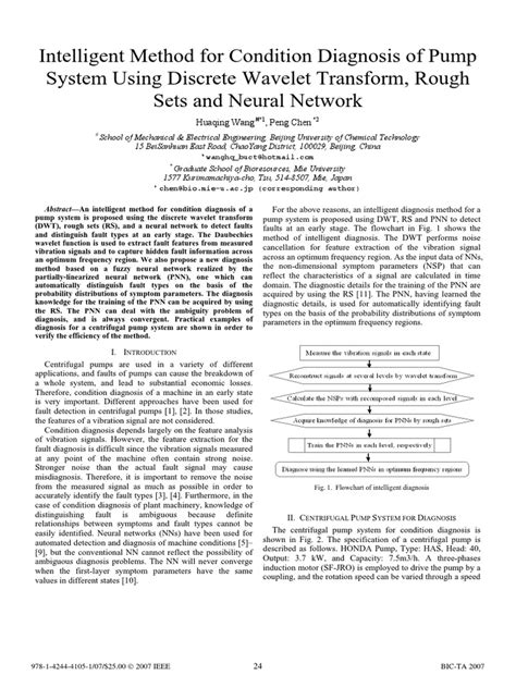 Wang 2007 Pdf Wavelet Artificial Neural Network