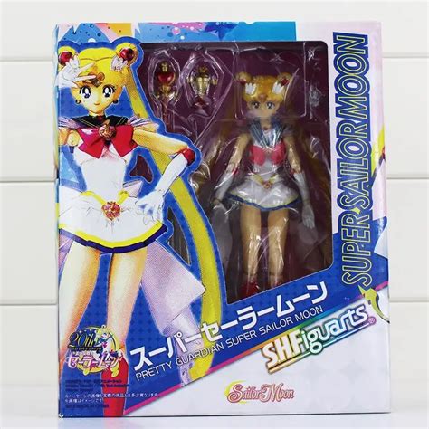 Cm Sailor Moon Pretty Guardian Super Sailor Moon PVC Action Figure Model Toy Collectible