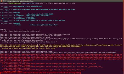 ubuntu使用celery提示UnicodeDecodeError: 'ascii' codec can't decode byte 0xe6 in position 3: ordinal ...