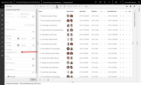 使用 universal resource scheduling 中的資源工作人員排定工作 microsoft learn