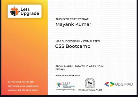 Mayank Kumar On Linkedin 🎉🎉hey Everyone I Am Excited To Share That I