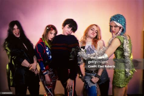 Lunachicks Photographed In New York City On March 31 1992 Becky