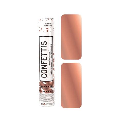 Canon à confettis Rose Gold La vie moins chère