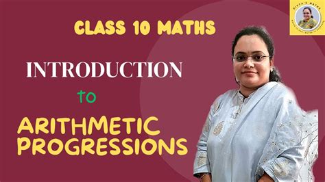 Arithmetic Progressions Class Introduction Chapter Class Maths Ncert Cbse