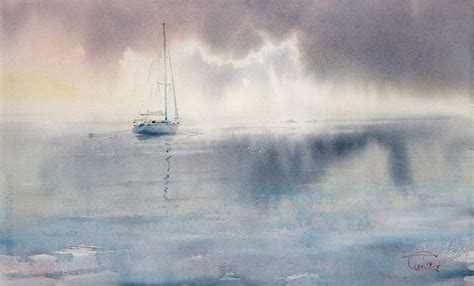 Мастер класс по акварели в Москве Malen