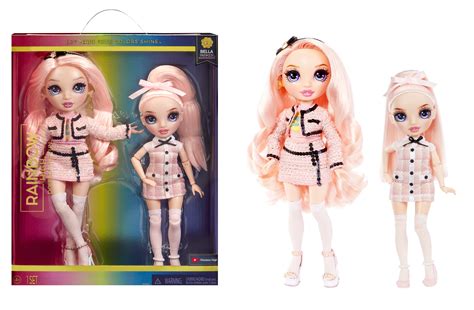 Walmart Exclusive Rainbow High Bella 2 Pack Pink Fashion Dolls With
