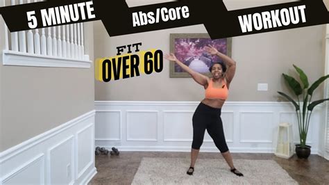 5 Minute Standing Abs Workout Get A Stronger Core Youtube