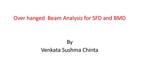 Overhanged Beam And Cantilever Beam Problems Pptx