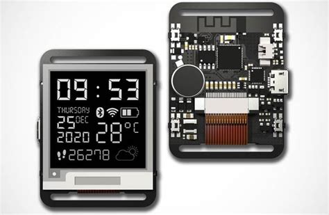 Fully Customizable E Ink Watch With Open Source Hardware And Software