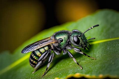 Premium Ai Image Detailed Image Of A Female Osmia Spinulosa Solitary