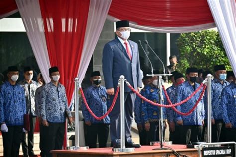 GoNews Upacara Kemerdekaan RI Sekjen DPR Ajak Pegawai Berperan Dalam