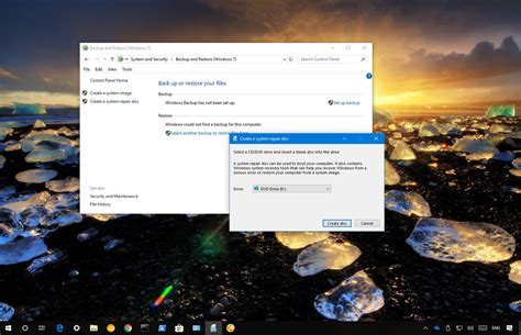 How To Create A System Repair Disc On Windows Pureinfotech