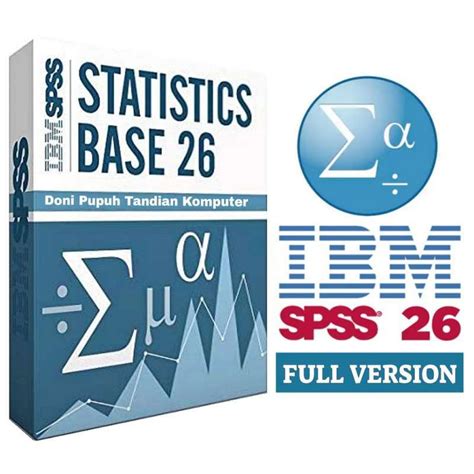 Promo Ibm Spss Statistics 26 Full Version Diskon 90 Di Seller Ukm