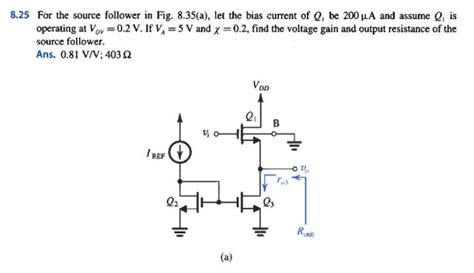 825 ﻿for The Source Follower In Fig 835a ﻿let