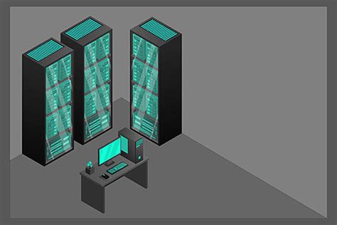 Isometric Datacenter Vector Art Png Images Free Download On Pngtree