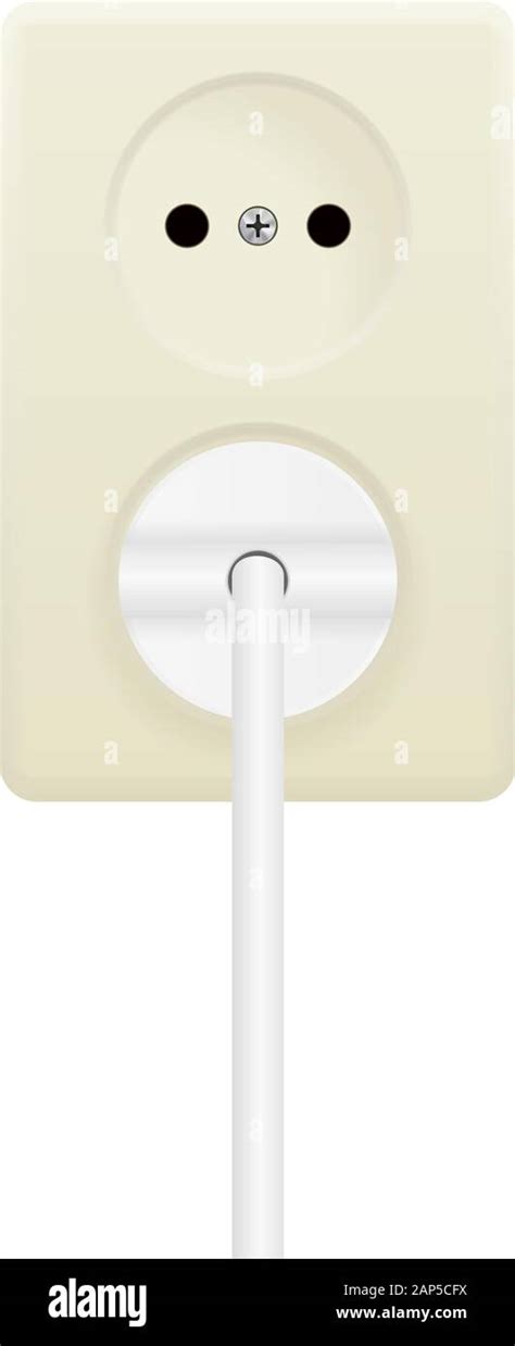 Electric Wall Socket Stock Vector Images Alamy