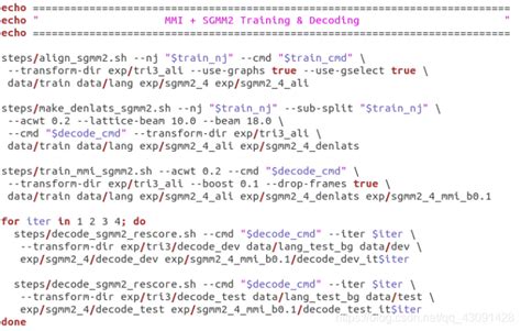 Kaldi运行yesno和timit实例转化成kaldi能处理的格式 Csdn博客