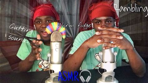 RANDOM ASMR TRIGGERS W RAMBLING YouTube