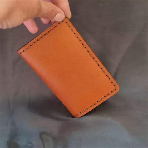 خرید و قیمت کیف کارت چرم طبیعی دست دوز با رنگی ک میخاین از غرفه ماریان