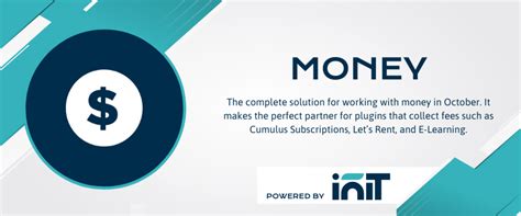 GitHub Initbiz Money Plugin Plugin To Use Money In OctoberCMS