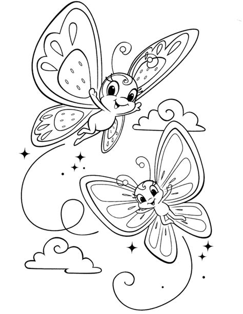 40 Desenhos Da Borboleta Para Imprimir E Colorir