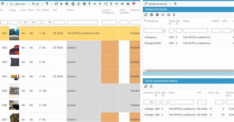 A Product Global View Per Warehouse Prestashop