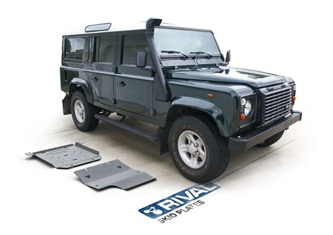 RIVALUnterfahrschutzsystem (SET) für ihren Land Rover Defender 90 / 110 ...