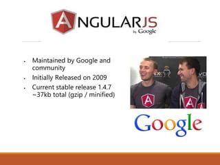 Js Frameworks Angular Vs Backbone Ppt