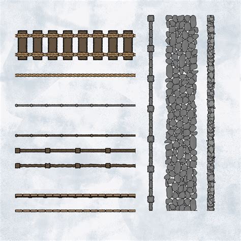 Fences Walls And Paths Cartographyassets