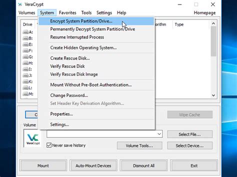 How To Encrypt Windows System Drive With Veracrypt
