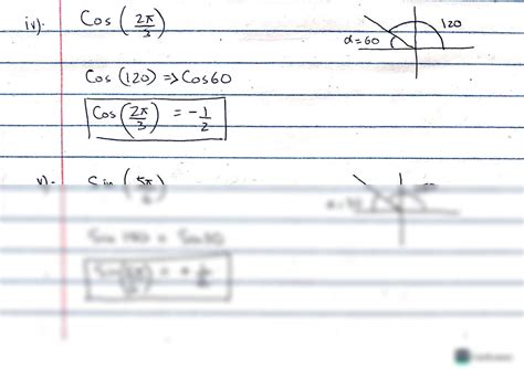Solution A Levels Maths Trigonometry Complete Notes And Solved