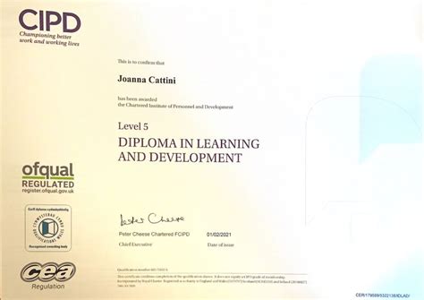 Jo Cattini Assoc Cipd On Linkedin Delighted To Have Received My
