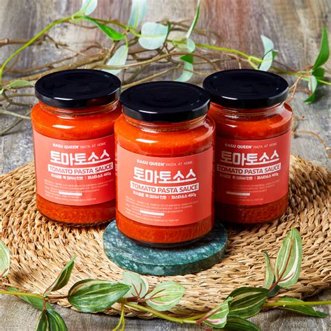 수제 토마토소스 뽀모도로 파스타소스 캠핑요리 460g 라구퀸앳홈