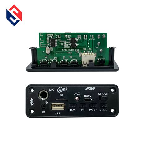Hight Performance Mp3 Decoder Music Module For Car Bluetooth Usb Tf Aux Fm Audio Module With