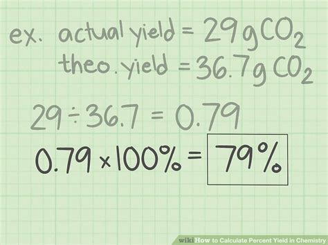 How To Calculate Percent Yield In Chemistry Steps