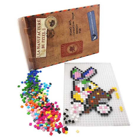 Jeu de Pixel Art Pack 1 grille et 1 000 pixels à insérer La